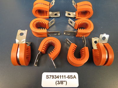 Cushion Loop Clamps Boeing Aerospace Anti-Vibration Ribbed (8) | eBay