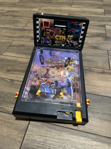 Crash Bandicoot CTR Team Racing Electronic Pinball Machine Tabletop | eBay