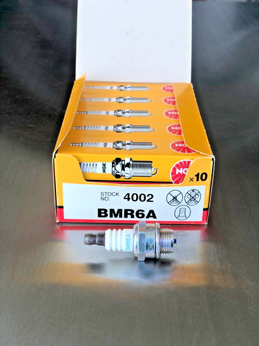 NGK (4002) BMR6A Spark Plug *SET OF 10* | eBay