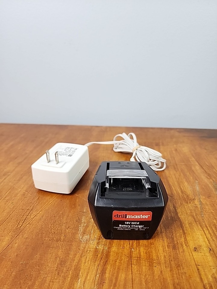 Drill Master 18V NiCd Battery Charger 68420 69652 64777 62873 62872 ...