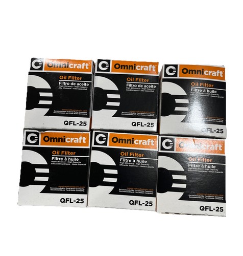 Omni Craft Engine Spin On Oil Filter QFL-25 (6 Pack) | eBay