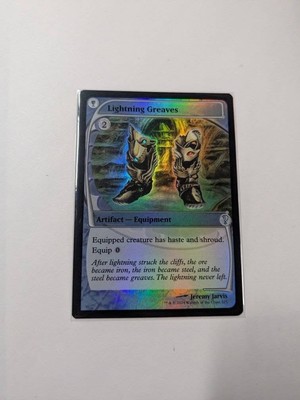 Lightning Greaves Foil- Mystery Booster 2 | eBay