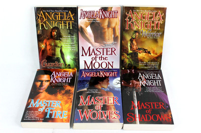 Angela Knight Time Hunters & Mageverse (6) Book Lot Master Wolves Moon ...