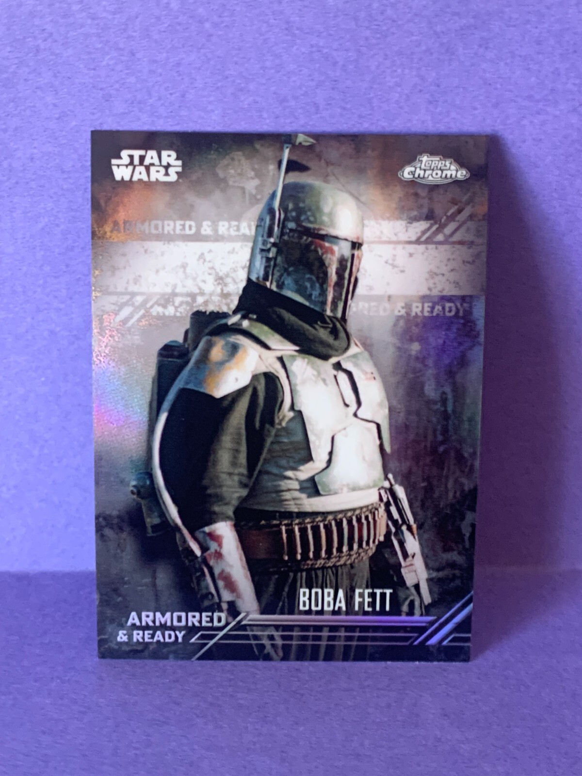 2022 Topps Chrome Star Wars The Mandalorian Armored & Ready Insert ...