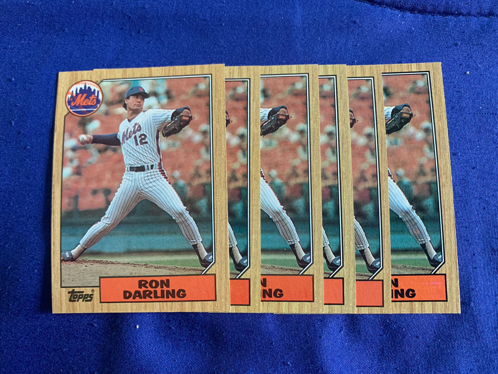 Lot of 6 Ron Darling 1987 Topps baseball cards | eBay