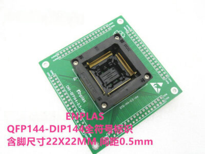 LQFP144/DIP OTQ-144S-0.5-00 Burning seat Test seat programming seat ...