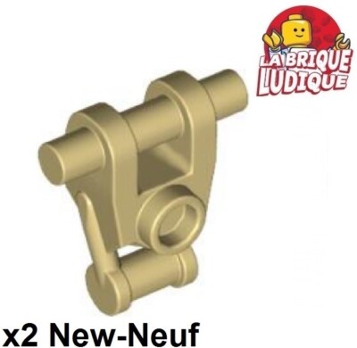 Lego 2x Torse minifig Torso Mechanical battle droid robot beige/tan ...