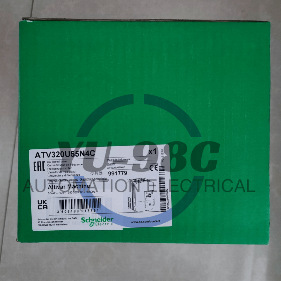 New In Box SCHNEIDER ATV320U55N4C Variable Speed Drive 400V 5.5kW | eBay