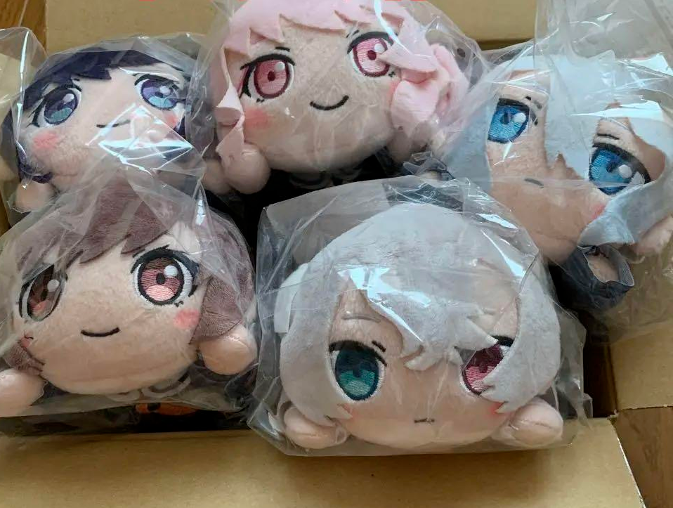 Project Sekai Colorful Stage Nesoberi Plush 5P Empty SEKAI Nightcord at ...