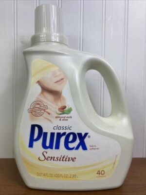Purex Sensitive Fabric Softener w/Almond Milk & Aloe/100 fl oz | eBay
