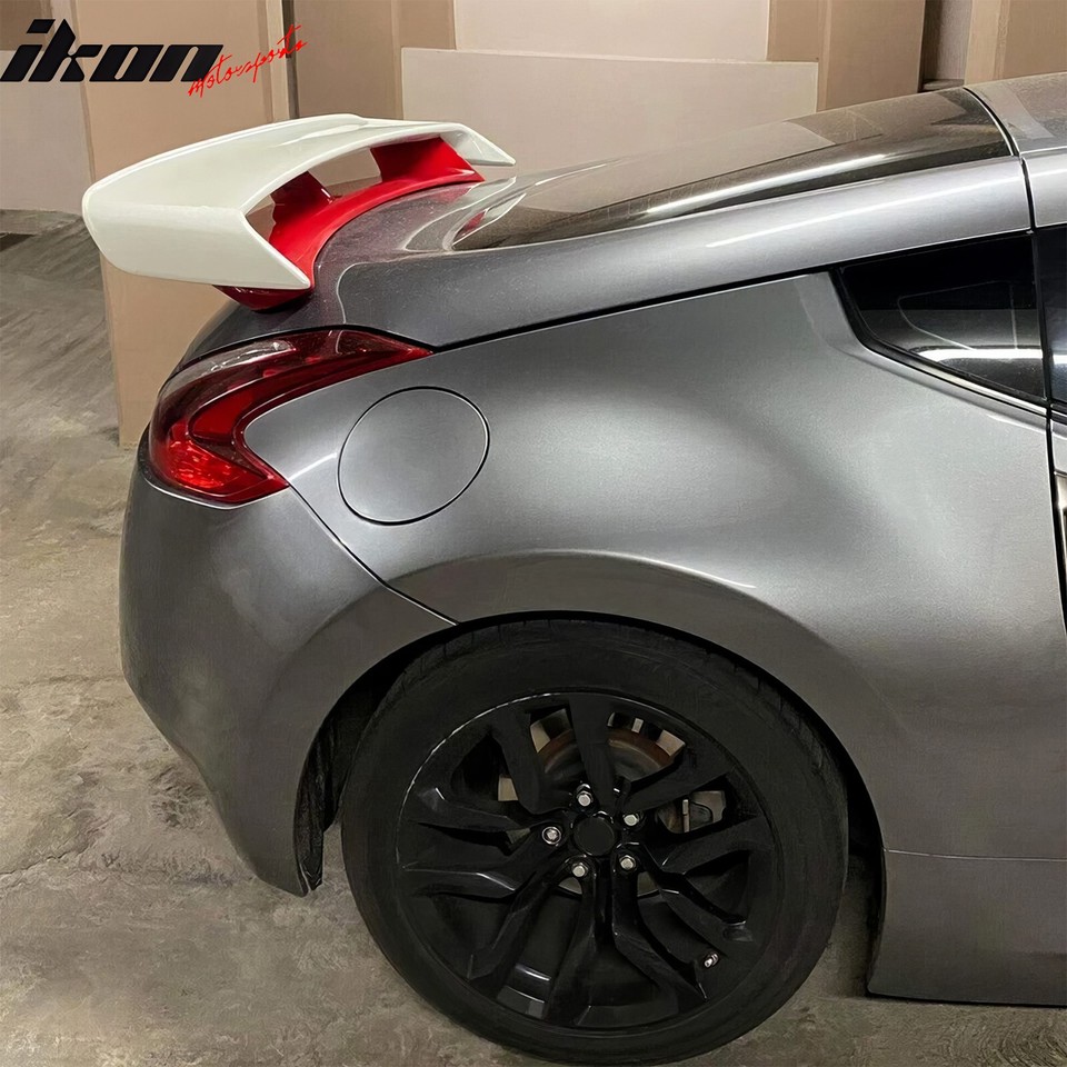 Fits 09-21 Nissan 370Z Coupe N Style Trunk Spoiler Painted #A54 Red & # ...