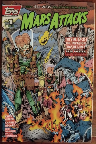 Mars Attacks #1 (1994) / US comic / Bagged & Borded / 1st Print | eBay