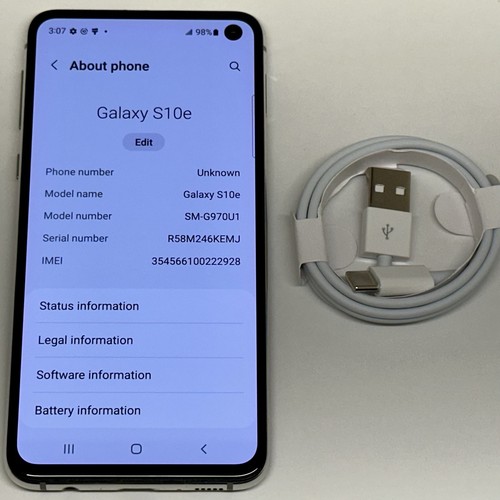Unlocked Samsung Galaxy S10e 256GB Excellent Blue SM-G970U1 | eBay