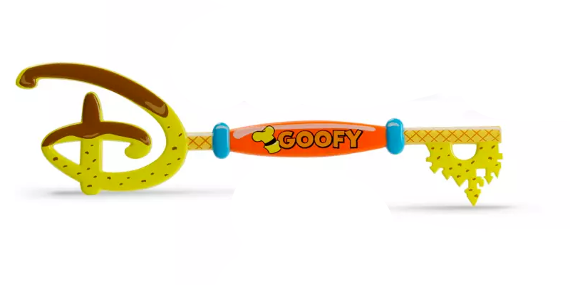 Disney Mickey Mouse and Friends Foodie Series Collectible Key - Goofy ...