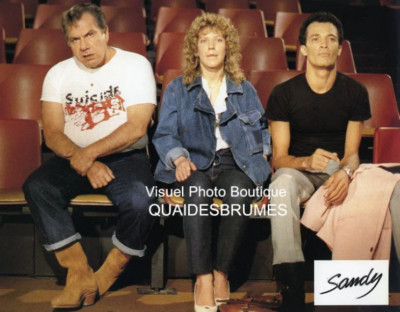 Photo 21x27cm SANDY (1983) Sandy Stevenson, Galabru, Rego, Henri Guybet ...