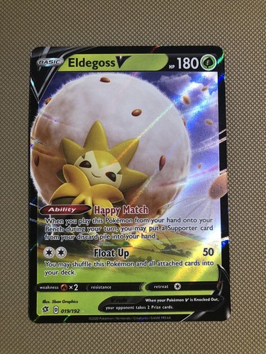 Eldegoss V 019/192 - Pokemon Card Rebel Clash - Pack Fresh | eBay