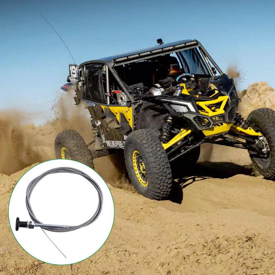 1-3 PCS 237 Universal Push Pull Choke Cable 63" Inner 60" Conduit 2 3/4 ...