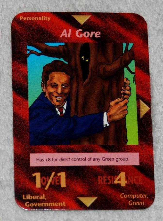 Illuminati New World Order AL GORE Gaming Card INWO Steve Jackson | eBay