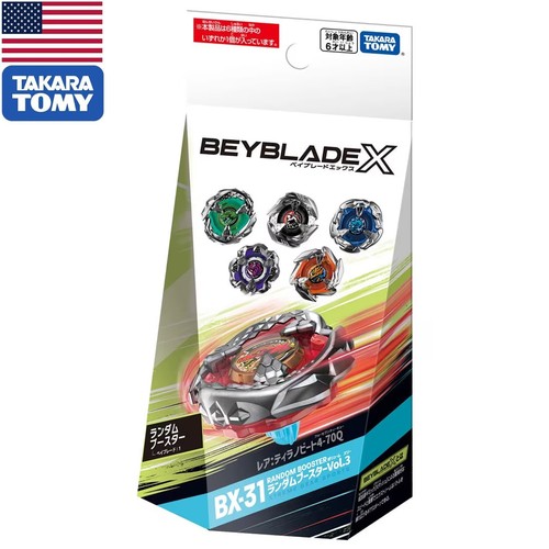 TAKARA TOMY Beyblade X Random Booster Vol. 3 BX-31 (1pcs) USA SELLER ...