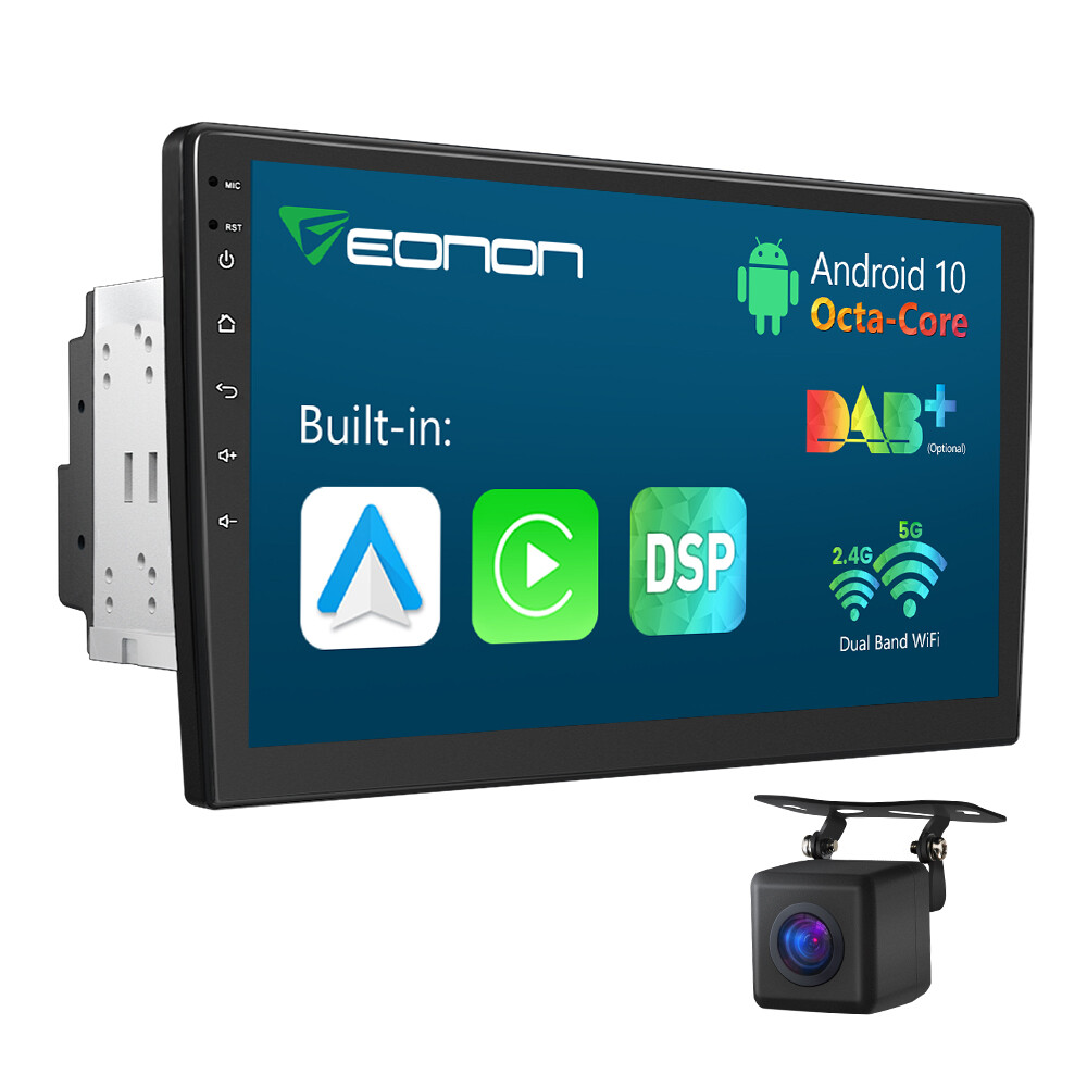 10.1" Android 10 8-Core Double 2 DIN TABLET Car Stereo Radio Navigation ...