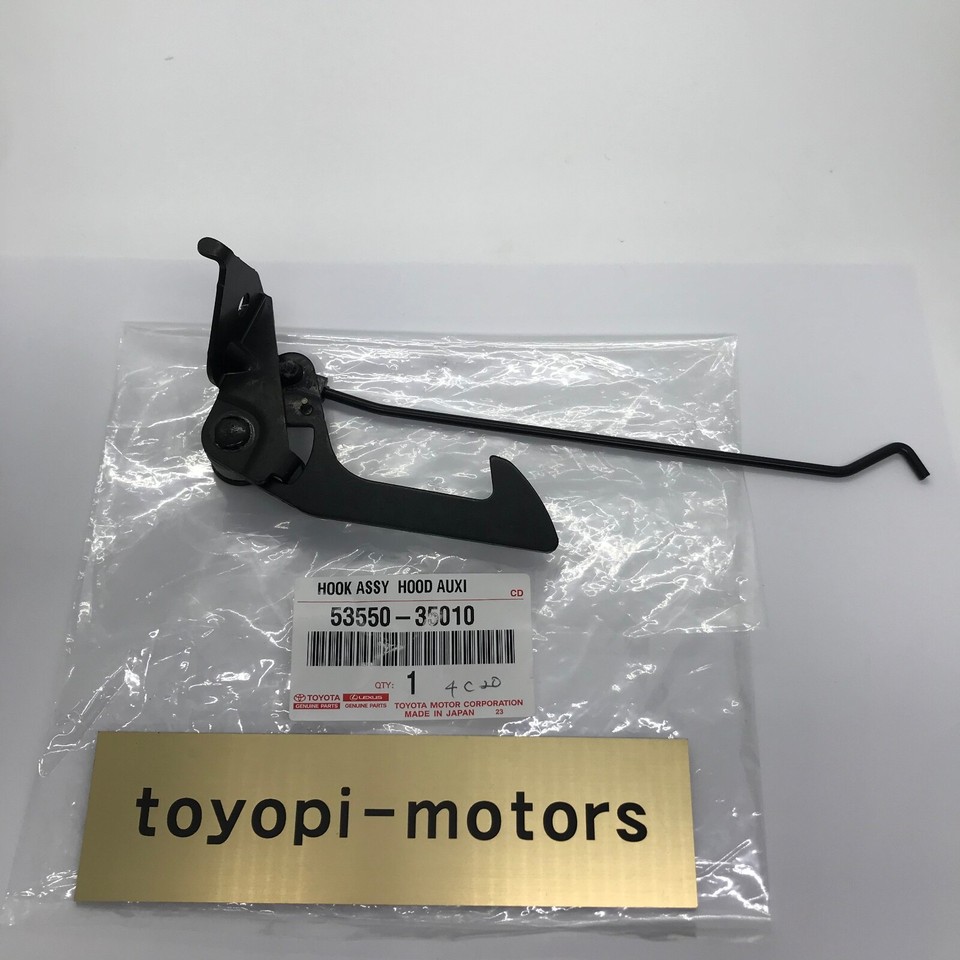 TOYOTA Genuine 4Runner Hilux Surf Hook Assy Hood Auxiliary Catch 53550 ...