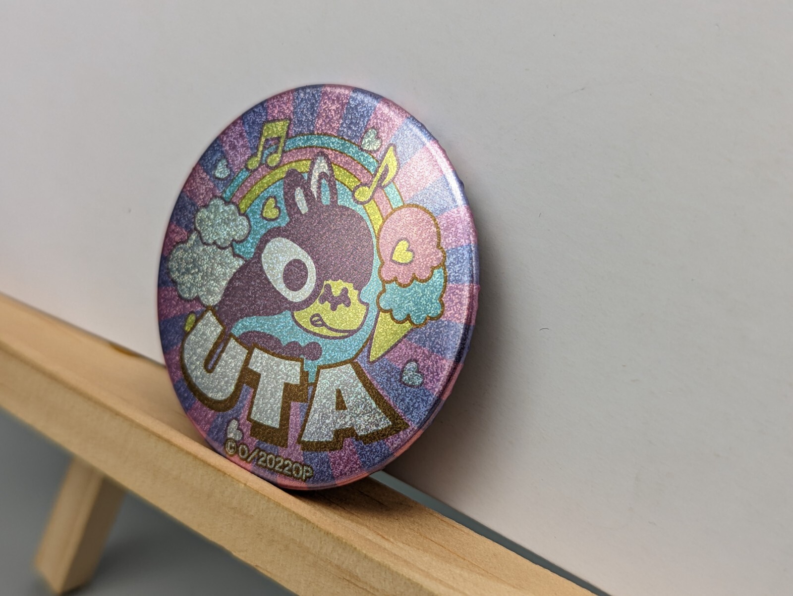 UTA LIVE "NEW GENESIS" Glitter Can Badge No.2 ONE PIECE FILM RED ...