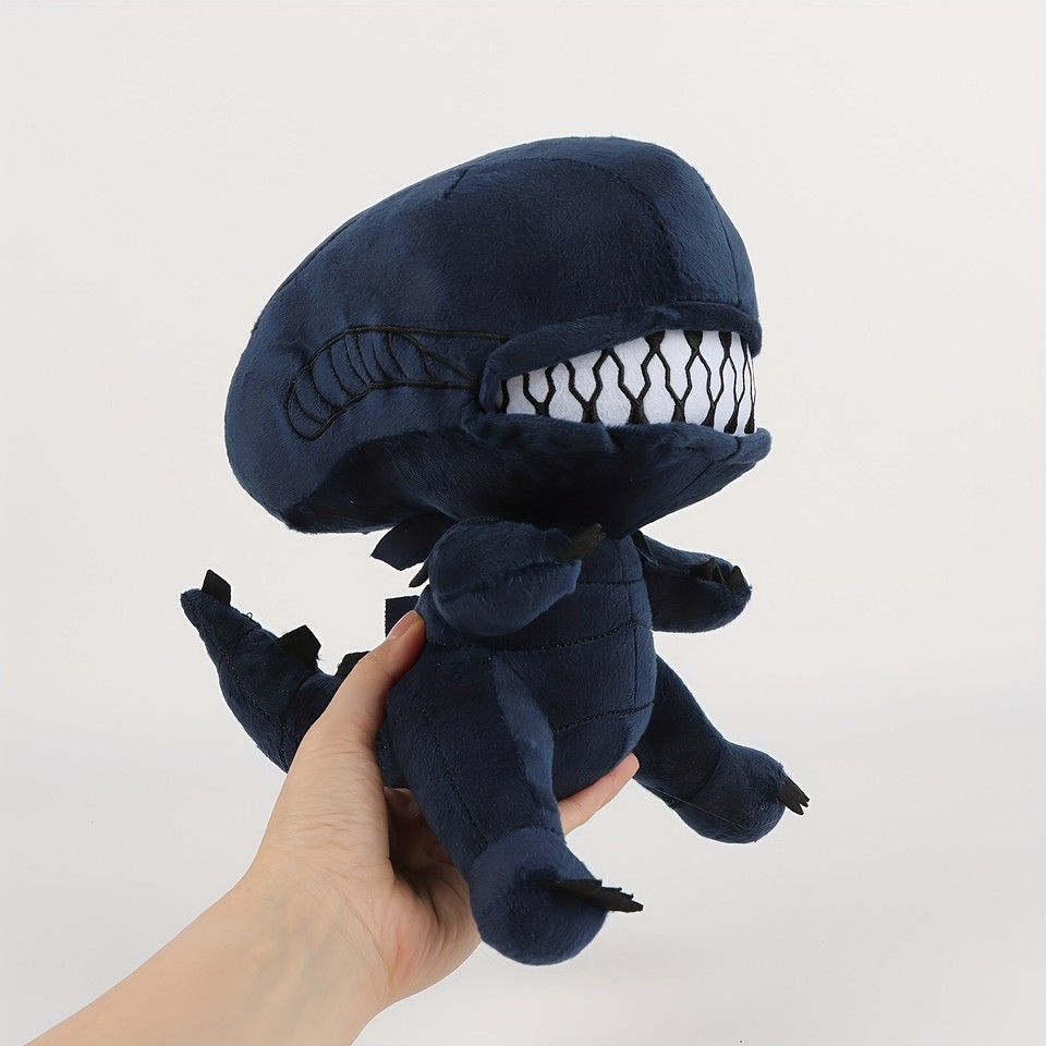Alien Monster Plush Toy - Soft Stuffed Creature with Toothy Grin 9.4 ...