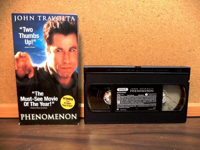 Phenomenon (VHS 97) John Travolta, Kyra Sedgwick, Robert Duvall, Forest ...