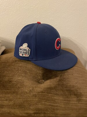 Chicago Cubs 2016 World Series Fitted 5950 Size 7 1/8 | eBay