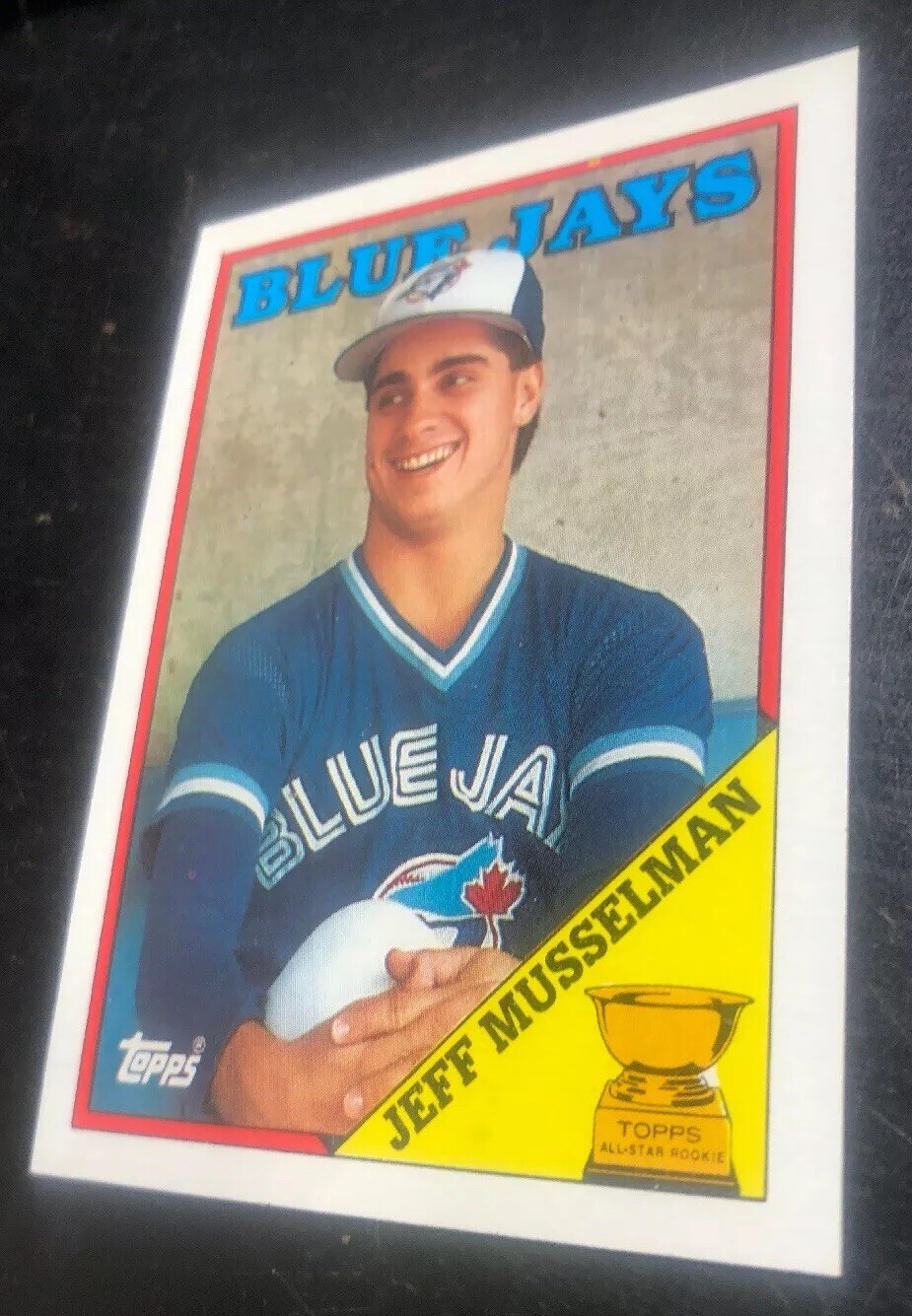 1988 Topps Toronto Blue Jays Baseball Card #229 Jeff Musselman | eBay