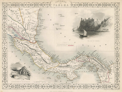 1900-Now - Map Of Panama
