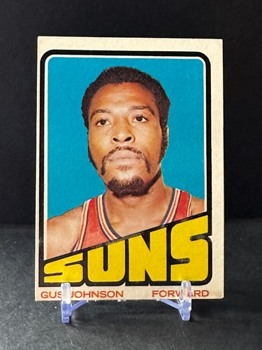 1972-73 Topps Basketball Gus Johnson Card #6 EX | eBay