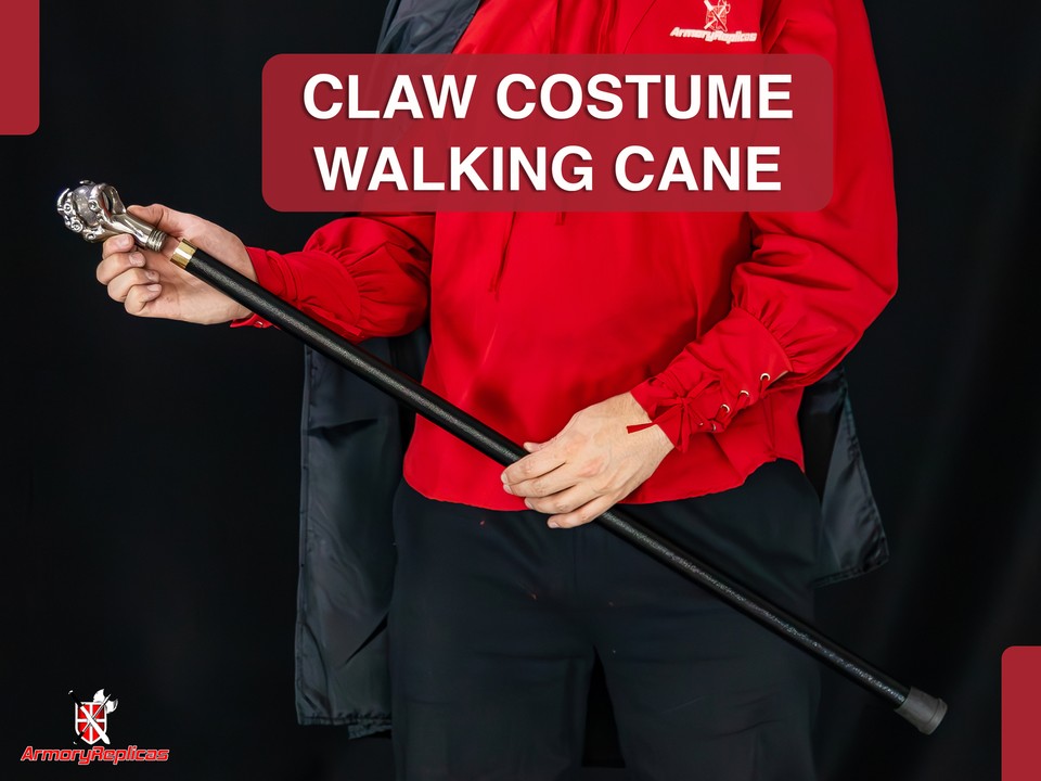 Restrained Corruption Dragon Demon Claw Handmade Costume Walking Cane ...
