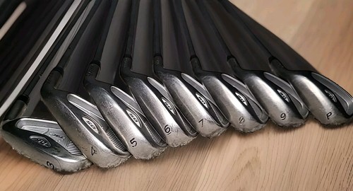 TaylorMade Rac OS Iron Set 3-PW RH S Flex Steel Shaft True Temper Golf ...