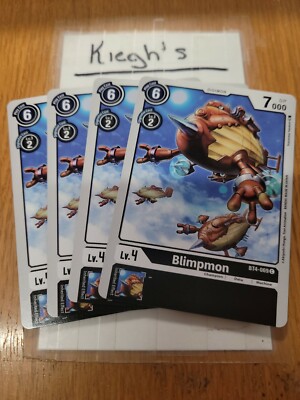 Digimon - Blimpmon x4 *BT4-069 C* | eBay