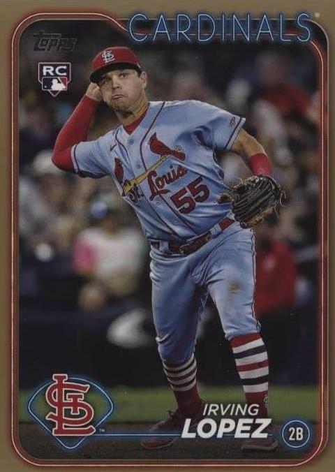 2024 Topps Series 2 - Irving Lopez #573 Gold /2024 (RC) for sale online ...