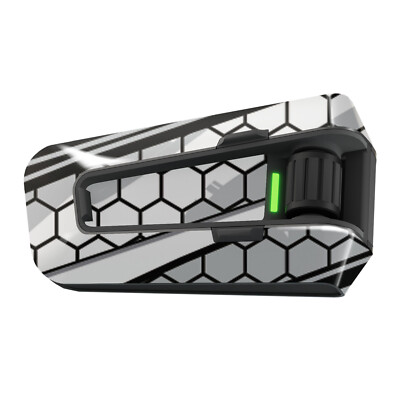 For Cardo Packtalk Edge Removable Skin Cover Sticker Protection Fish ...