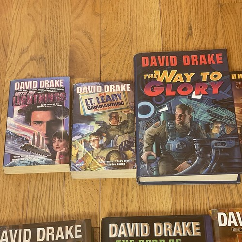 David Drake Almost Complete Lt. Leary Series RCN Saga Mix of HC PB 11 ...