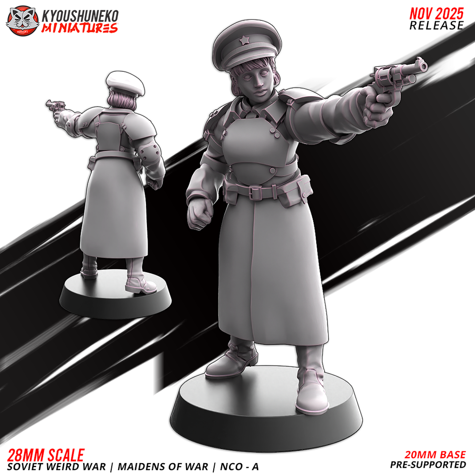 Heroine Daughters HQ - Soviet Union - 28mm Weird War - Konflikt 47 ...