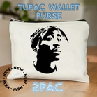 Tupac Shakur Hip Hop Makeup Bag Small Make Up Bags Cosmetic Purse ...