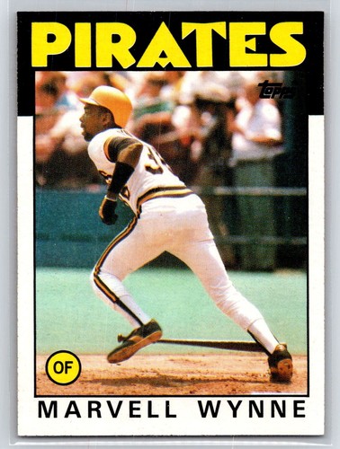 1986 Topps #525 Marvell Wynne Pittsburgh Pirates Baseball Card | eBay