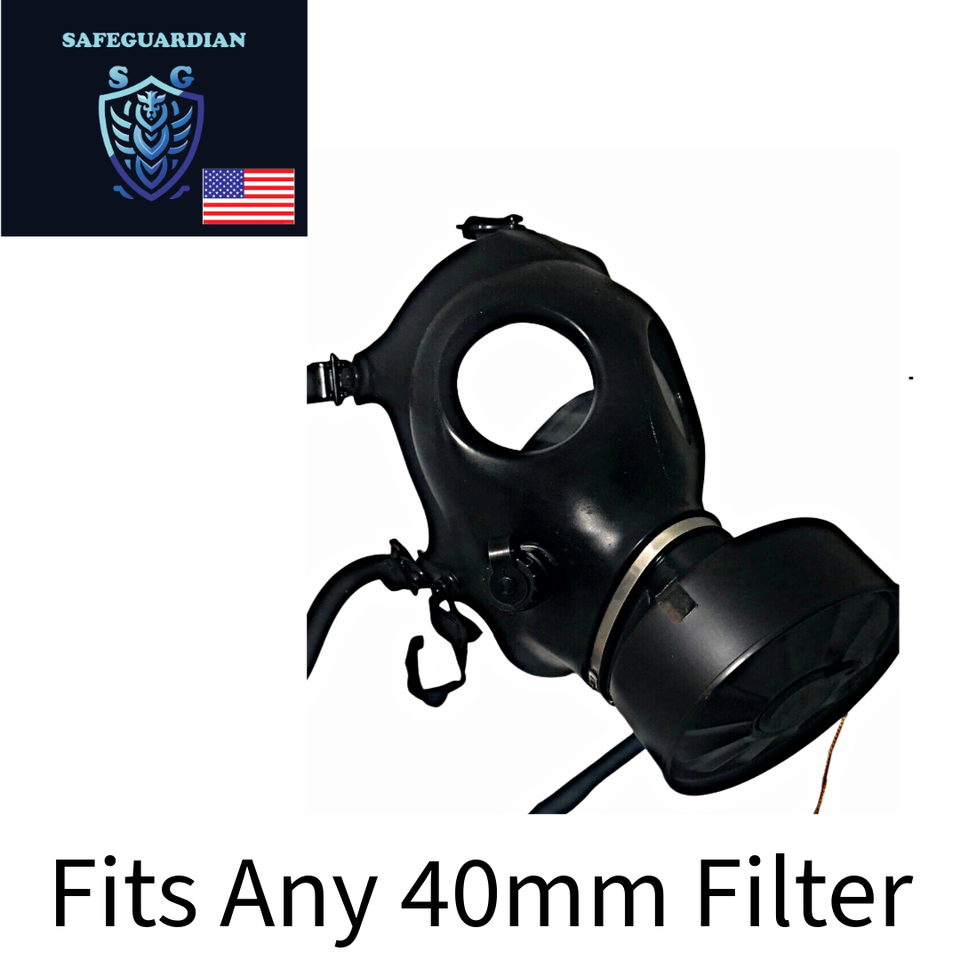 SafeGuardian Israeli GAS MASK Respirator Mask, Paintball Mask ...