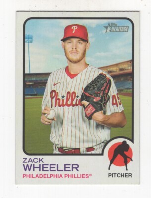 2022 TOPPS HERITAGE BASEBALL ZACK WHEELER PHILADELPHIA PHILLIES #333 | eBay