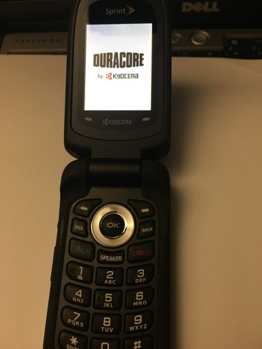 Kyocera E4210 DuraCore Rugged Cellular Flip Phone (Sprint) | eBay