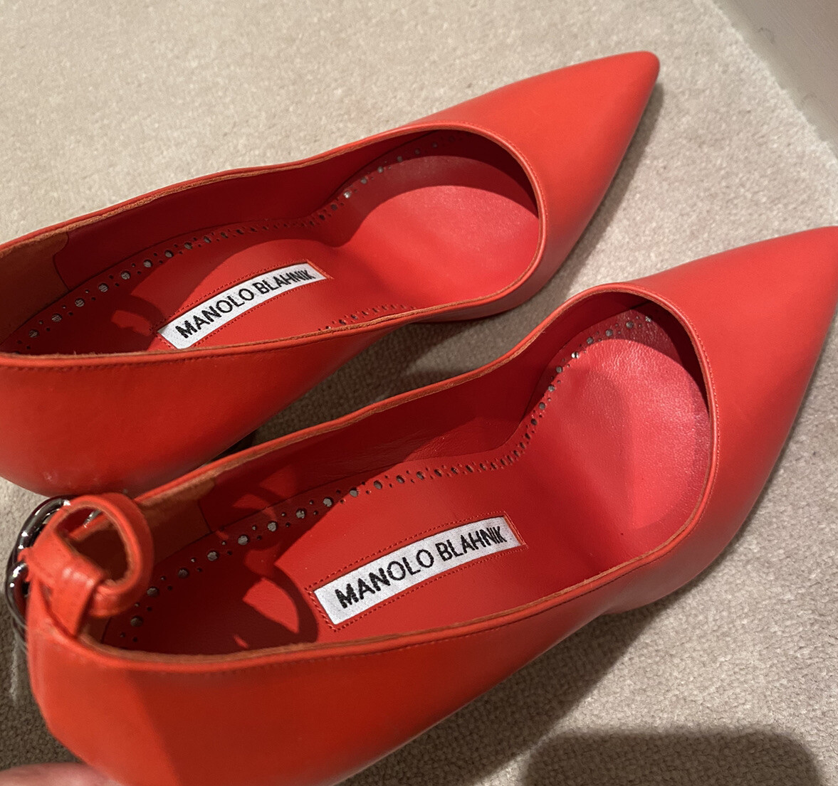 Manolo Blahnik Red Heels