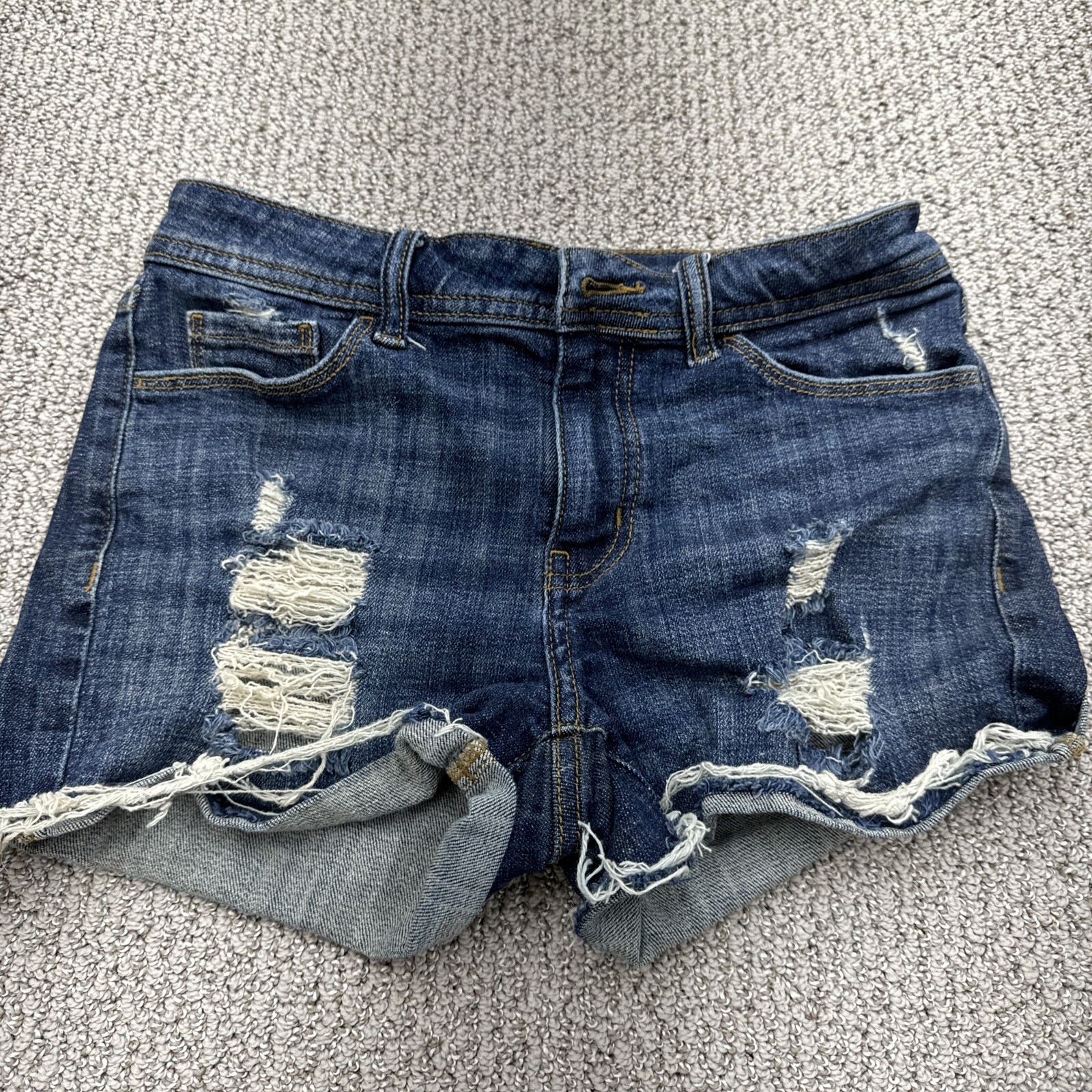 STUDIO BLUE Women Blue Denim Shorts 25 | eBay