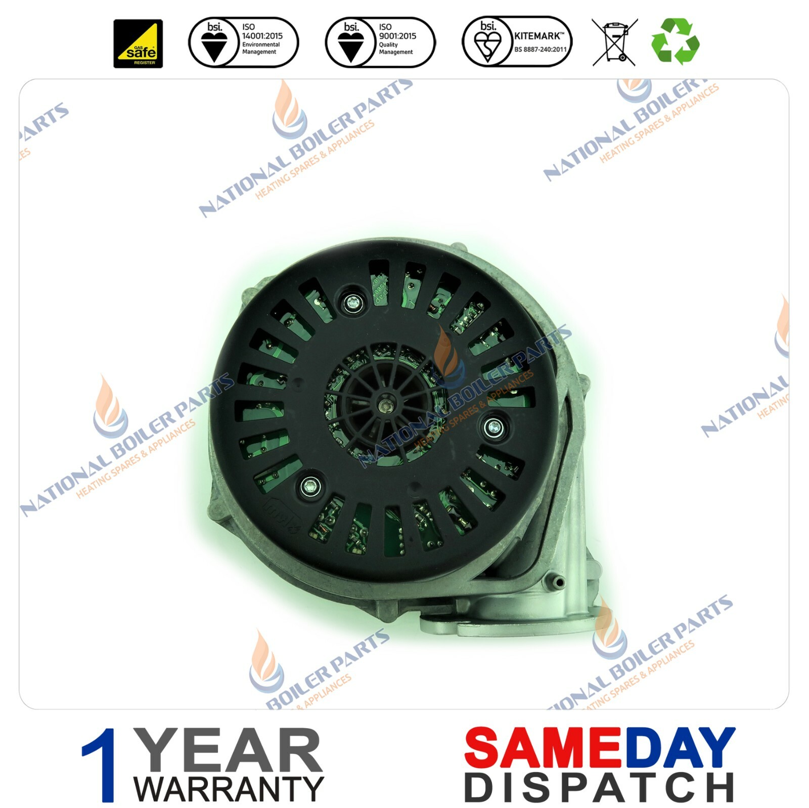 MAIN COMBI 25 30 ECO & 25 30 ECO ELITE BOILER FAN ASSEMBLY 5121447 | eBay