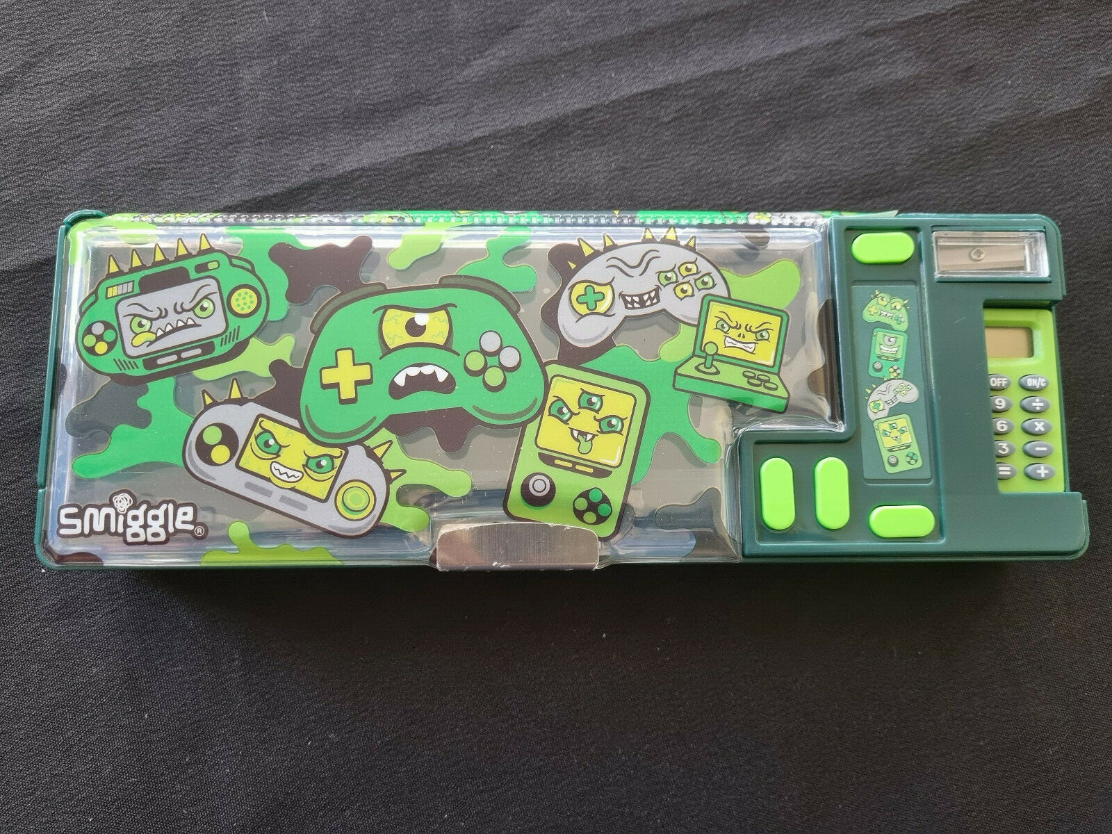 SMIGGLE POP OUT CALCULATOR PENCIL CASE - BRAND NEW - GIRLS OR BOYS 26 X ...