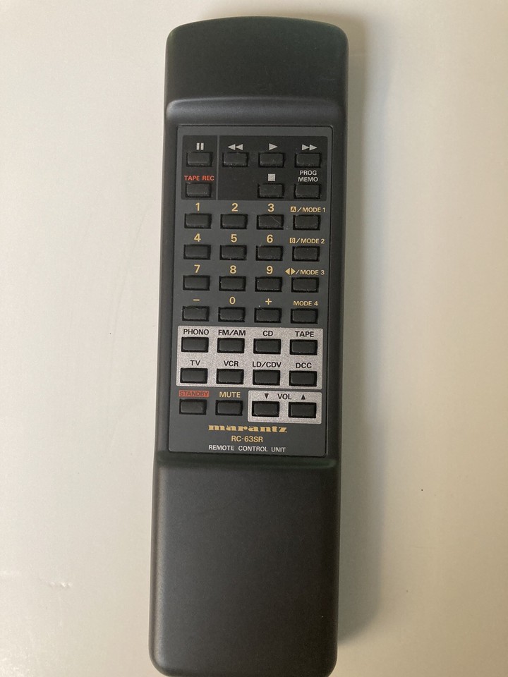 Marantz Remote Control Unit RC-63SR OEM IR Tested & Working | eBay