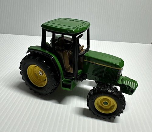 Vintage John Deere Diecast Toy ETRL Tractor 6410 1/32 Green Farm ...